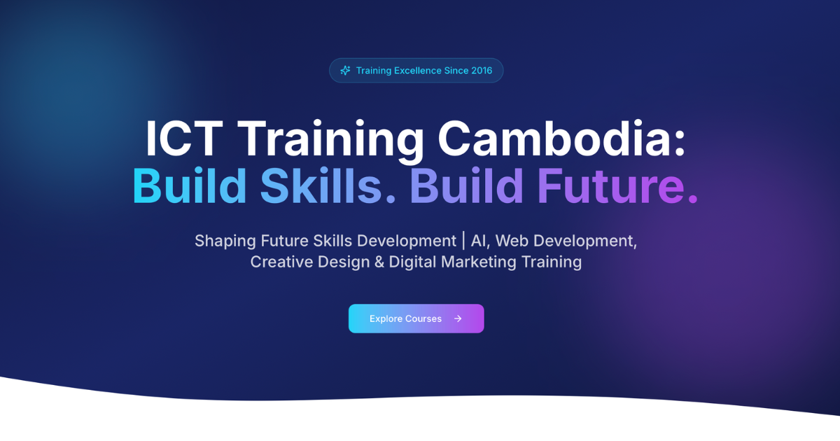 Instinct Institute - ICT Training Cambodia | AI, Digital Marketing, Web ...